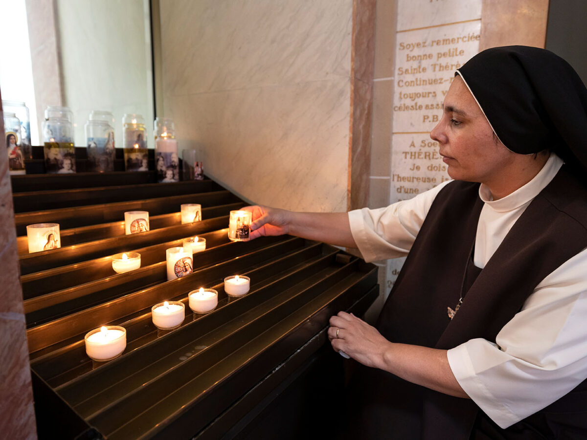 Allumer un cierge - Sanctuaire Alençon